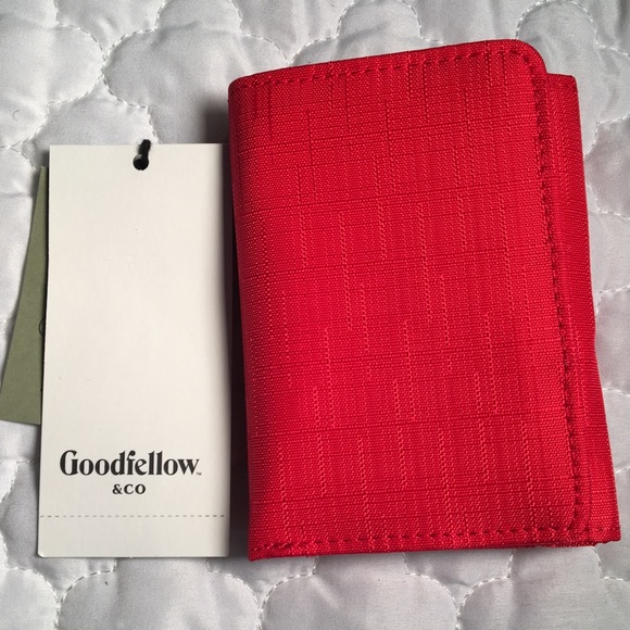 Goodfellow & Co | Accessories | Nwt Goodfellow Wallet Mens Red In Color ...